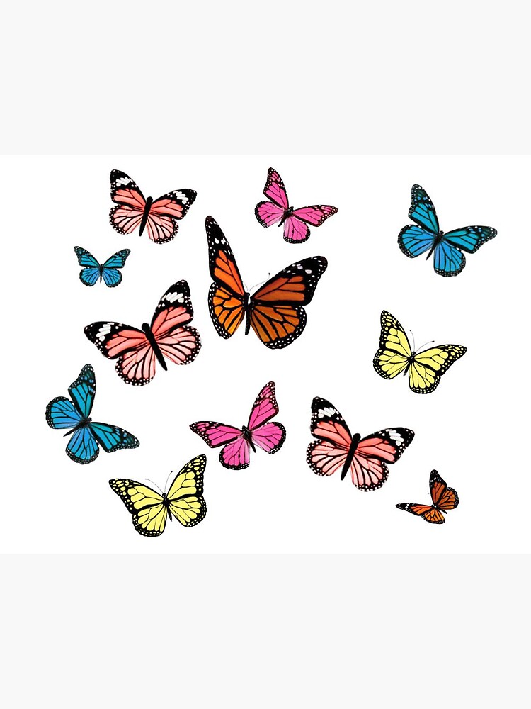 "VSCO butterflies flying" Sticker for Sale by theatretwins06 | Redbubble