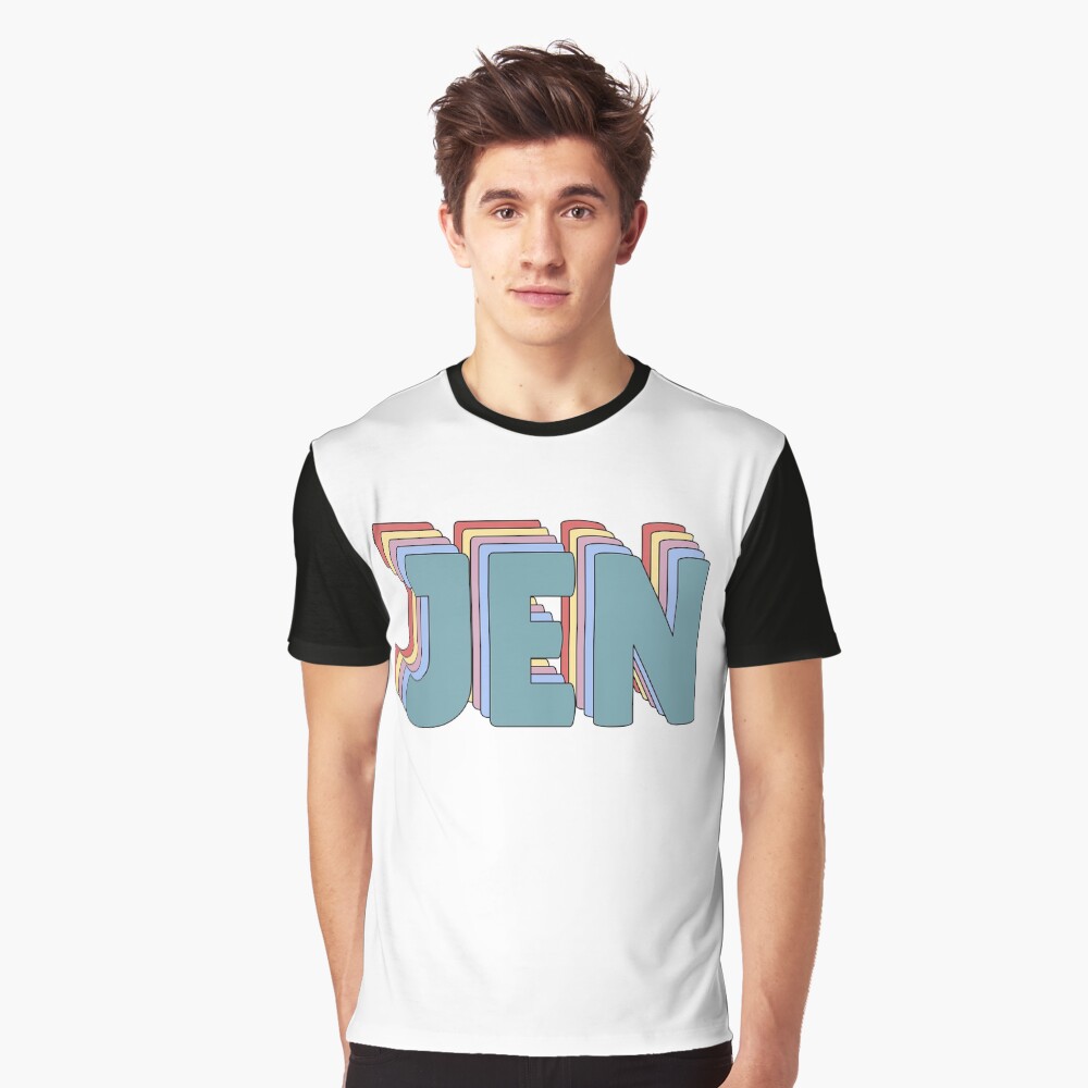 "Jen Name " Sticker for Sale by ashleymanheim | Redbubble