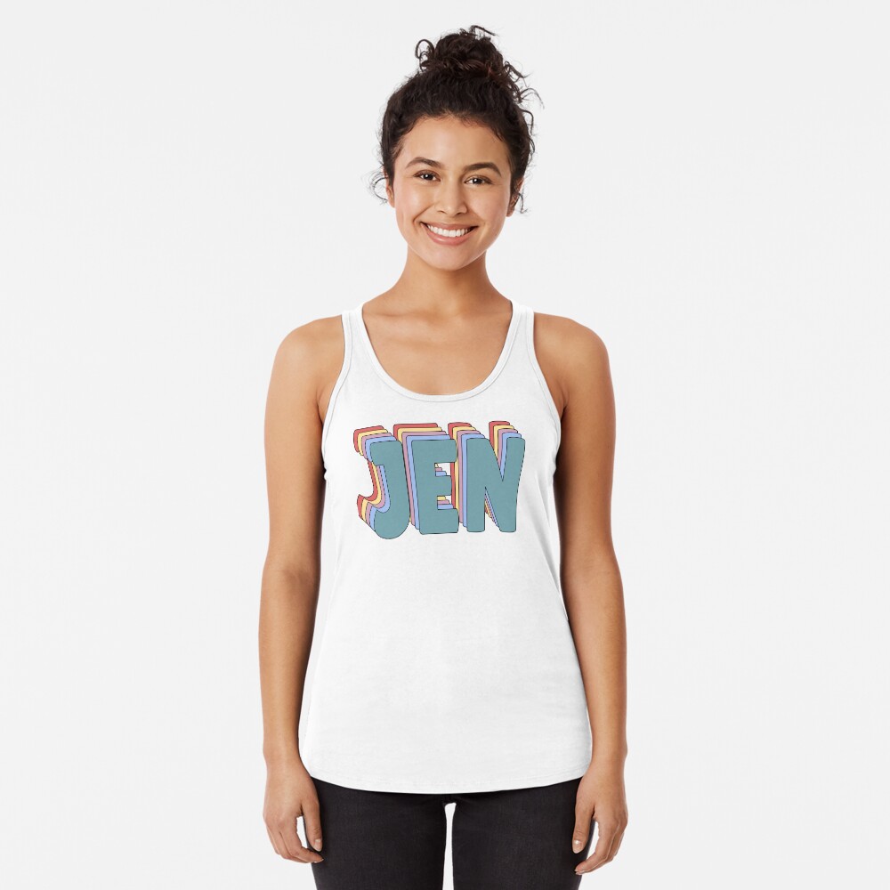 "Jen Name " Sticker for Sale by ashleymanheim | Redbubble