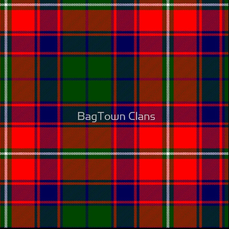"Clan Riddell Tartan " by BagTown Clans | Redbubble