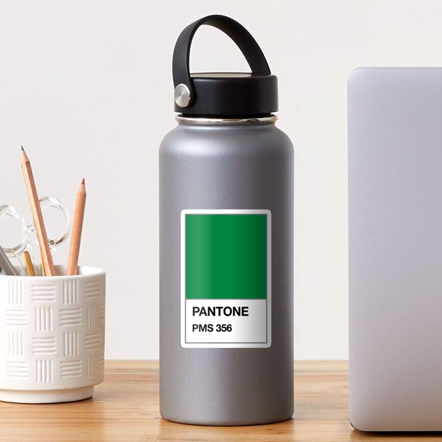 "Pantone Chip - PMS 356" Sticker for Sale by footyjumpers | Redbubble