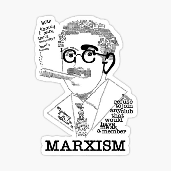 "Marxism" Sticker for Sale by Kamesyr | Redbubble