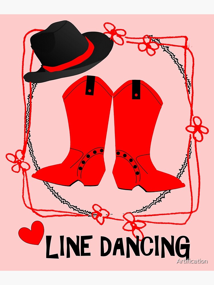 Cowboy Dancing Boots Clip Art Line Dancing Cowboy Boots Country
