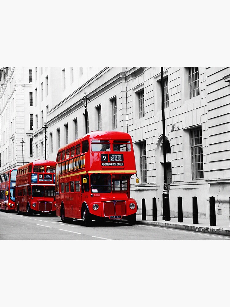 "London Bus " Sticker for Sale by VioShock | Redbubble