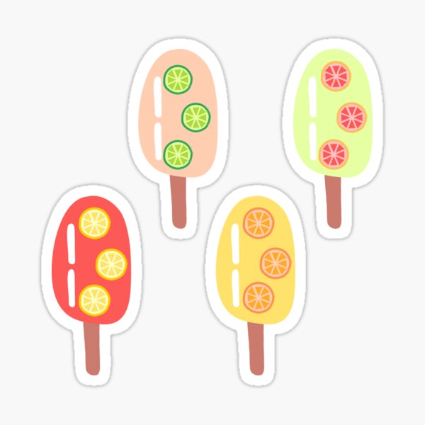 "Fruit Pop Pack" Sticker for Sale by abigailbaughan | Redbubble