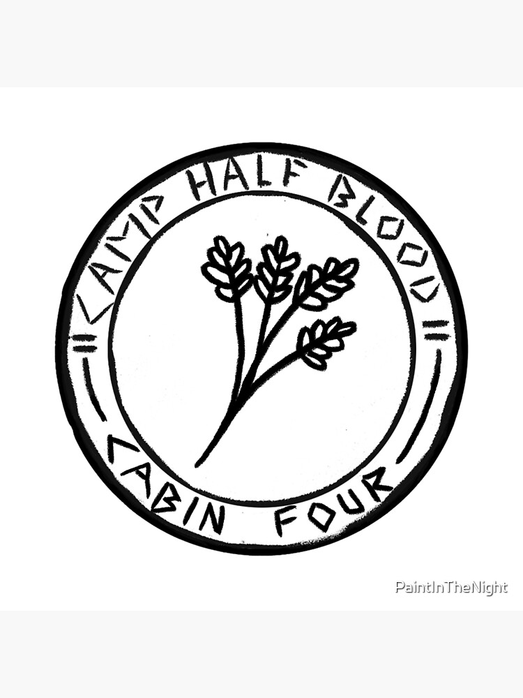"Demeter Cabin Four logo" Poster by PaintInTheNight | Redbubble