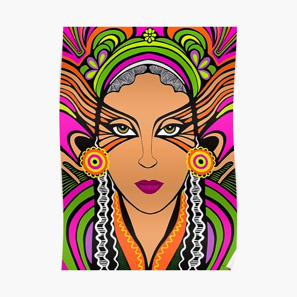 "The Witch of Babylon" Poster by Hananghanem | Redbubble