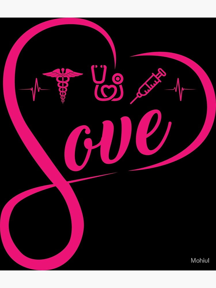 "Nurse-Nurse-Love " Canvas Print by Mohiul | Redbubble