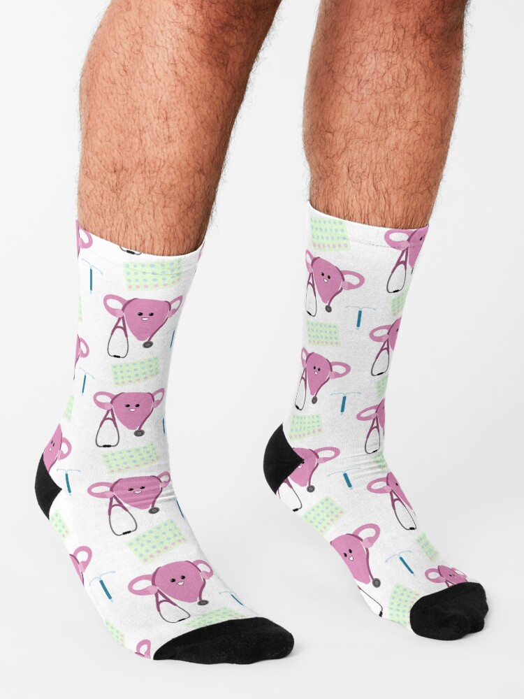 "OB-Gyn Pattern" Socks for Sale by abbpann | Redbubble