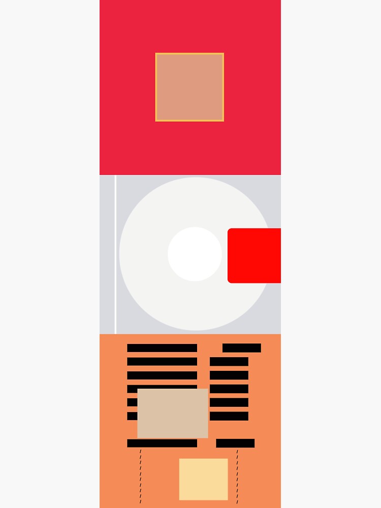 "MBDTF" Sticker by rylandcroft | Redbubble