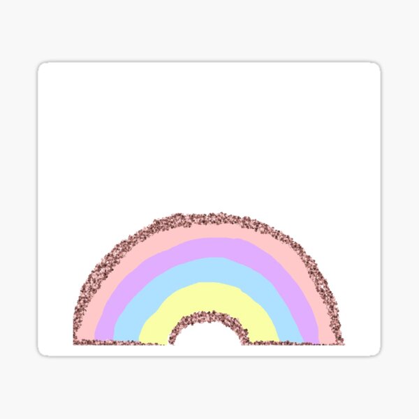 "pastel rainbow sticker" Sticker by arik13 | Redbubble
