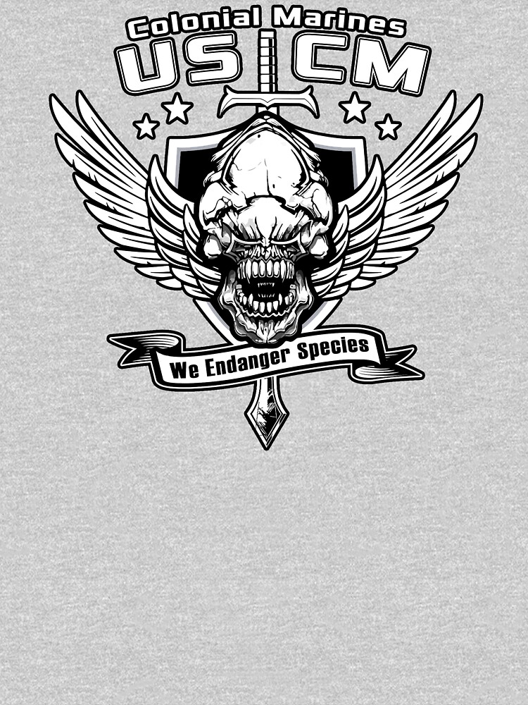 "Colonial Marines Patch (For Light Shirts)" T-shirt by shirtwarp ...