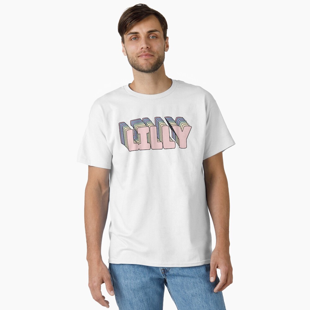 "Lilly Name" Sticker for Sale by ashleymanheim | Redbubble