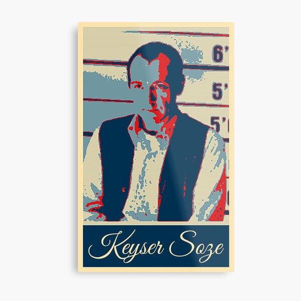 Keyser Soze Metal Prints | Redbubble