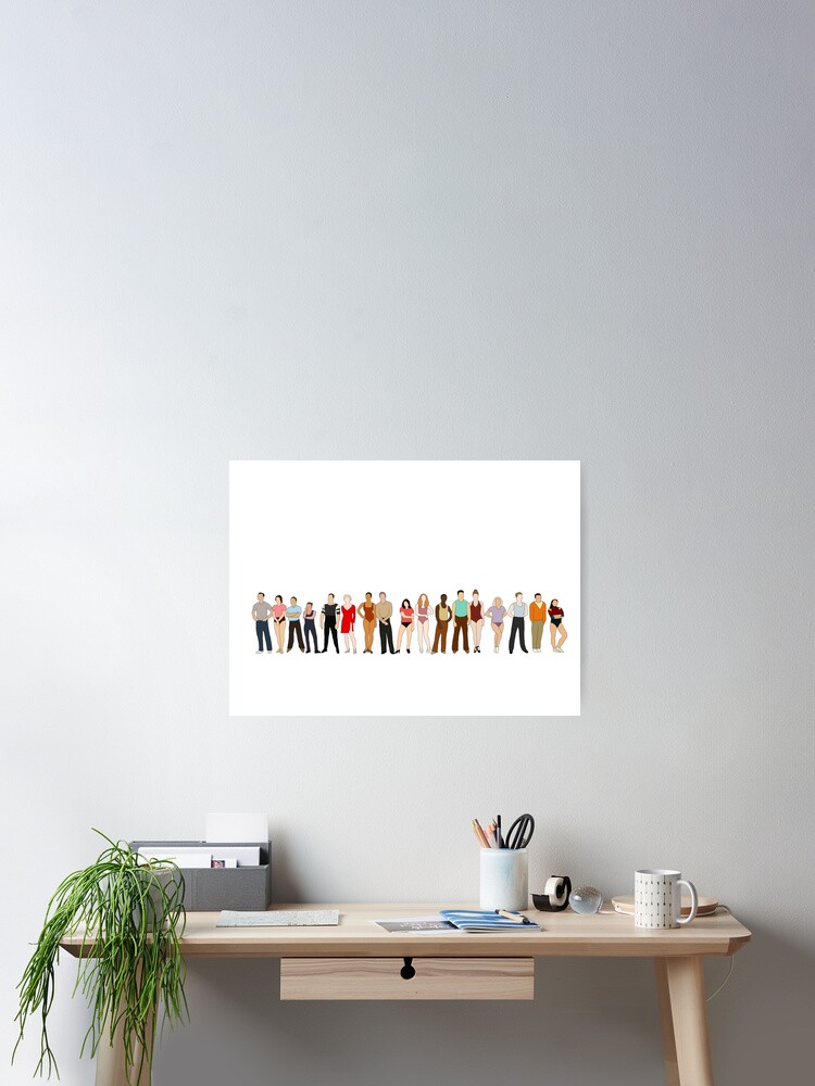 "A Chorus Line- Line Vector Art" Poster for Sale by BroadwayDesignz ...