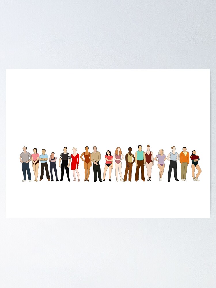 "A Chorus Line- Line Vector Art" Poster for Sale by BroadwayDesignz ...