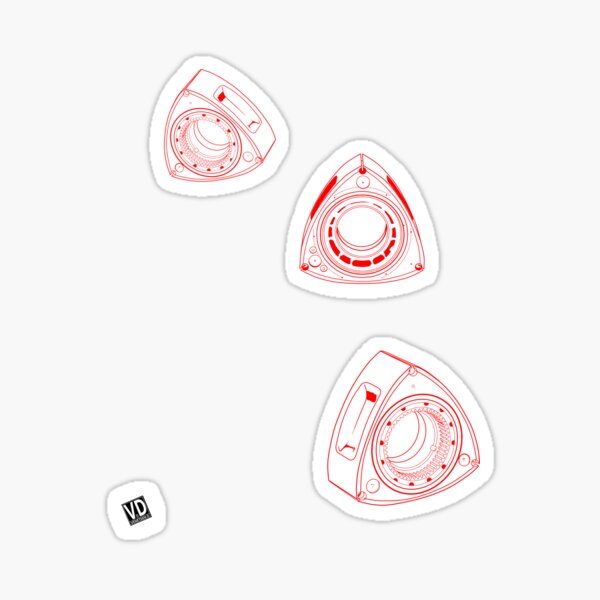 "Rotary rotor" Sticker for Sale by Venetian-D | Redbubble