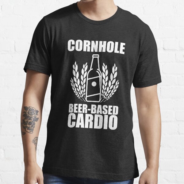 Camiseta «Cornhole Beer Based Cardio Corn Hole Lover» de tldeutsch ...