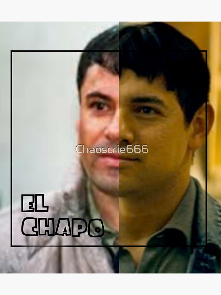 "El chapo" Sticker by Chaoscrie666 | Redbubble