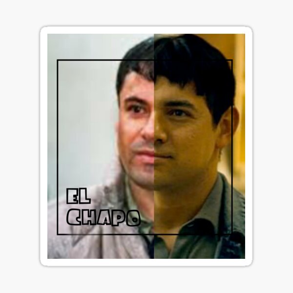 "El chapo" Sticker by Chaoscrie666 | Redbubble