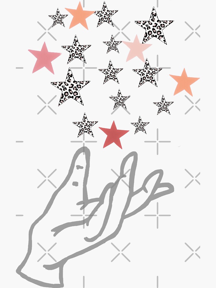"Magic stars" Sticker by Epaigeeee | Redbubble
