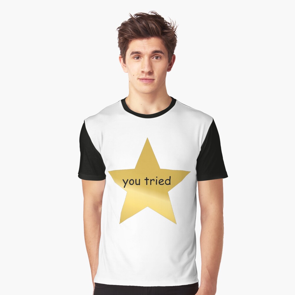 "You Tried" Sticker for Sale by nellawafers | Redbubble