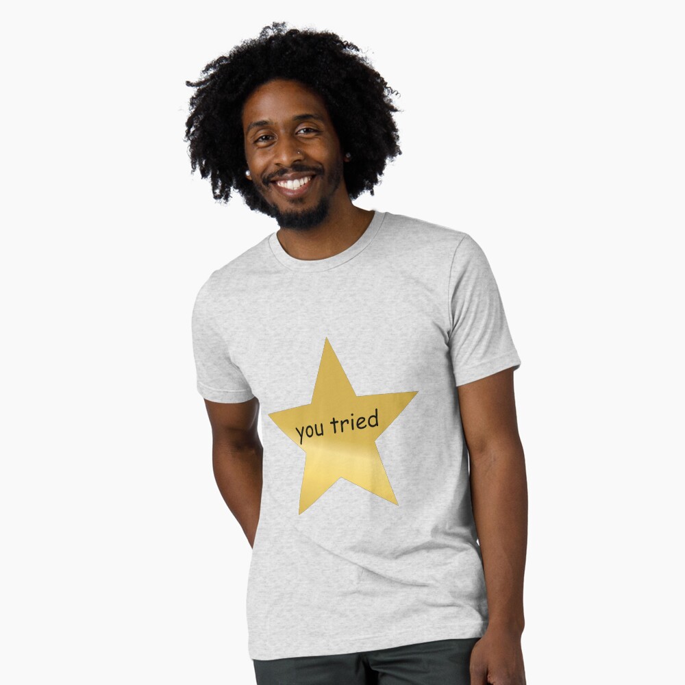 "You Tried" Sticker for Sale by nellawafers | Redbubble