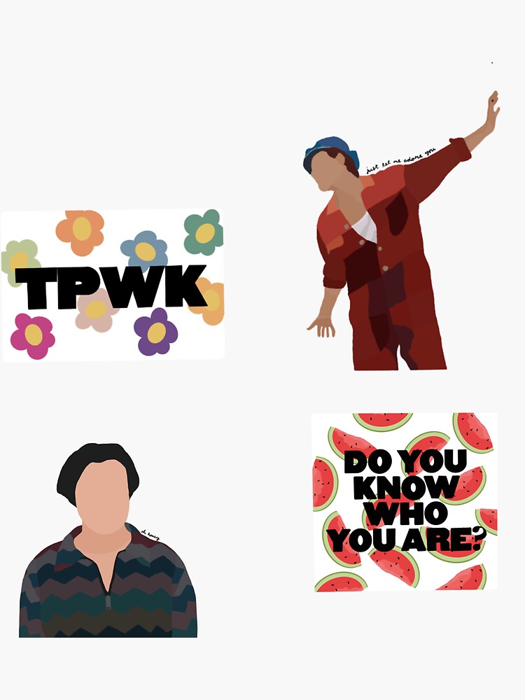"harry styles sticker pack 1" Sticker for Sale by v-illustrate | Redbubble