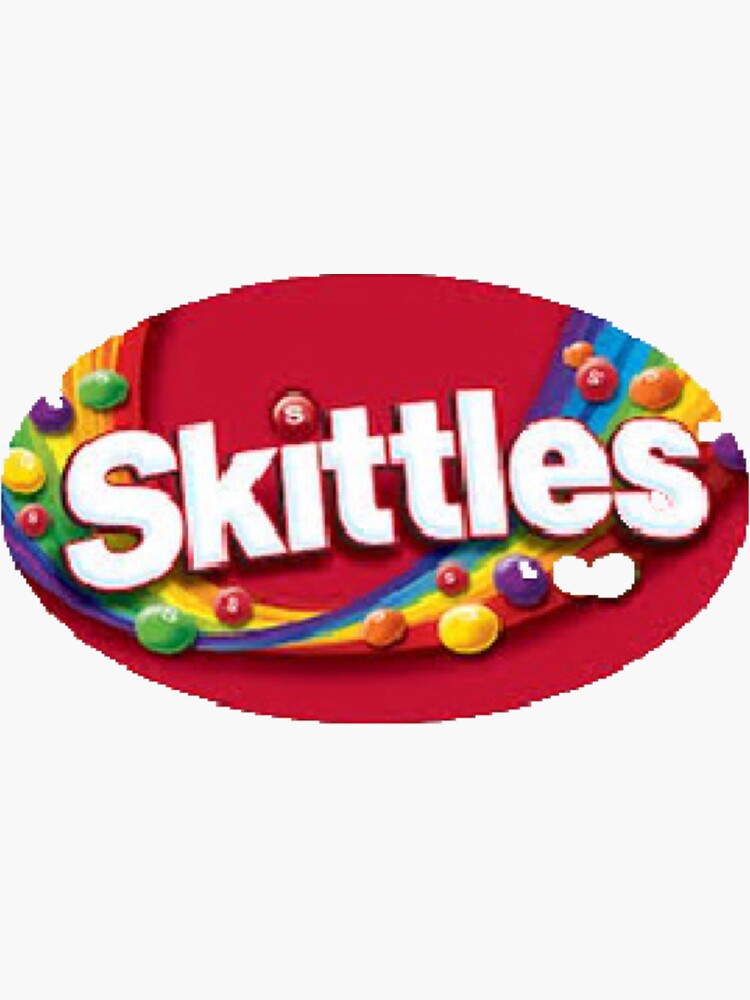 "Skittles logo" Sticker for Sale by yaboi-cooper | Redbubble
