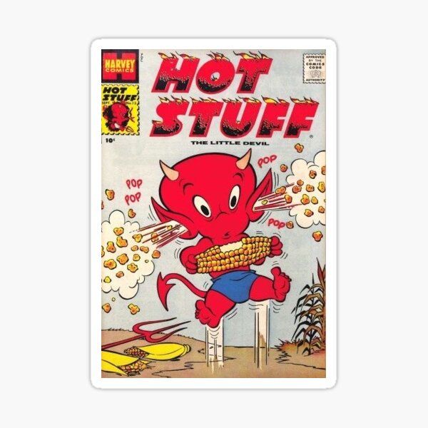 Hot Stuff Devil Stickers Redbubble