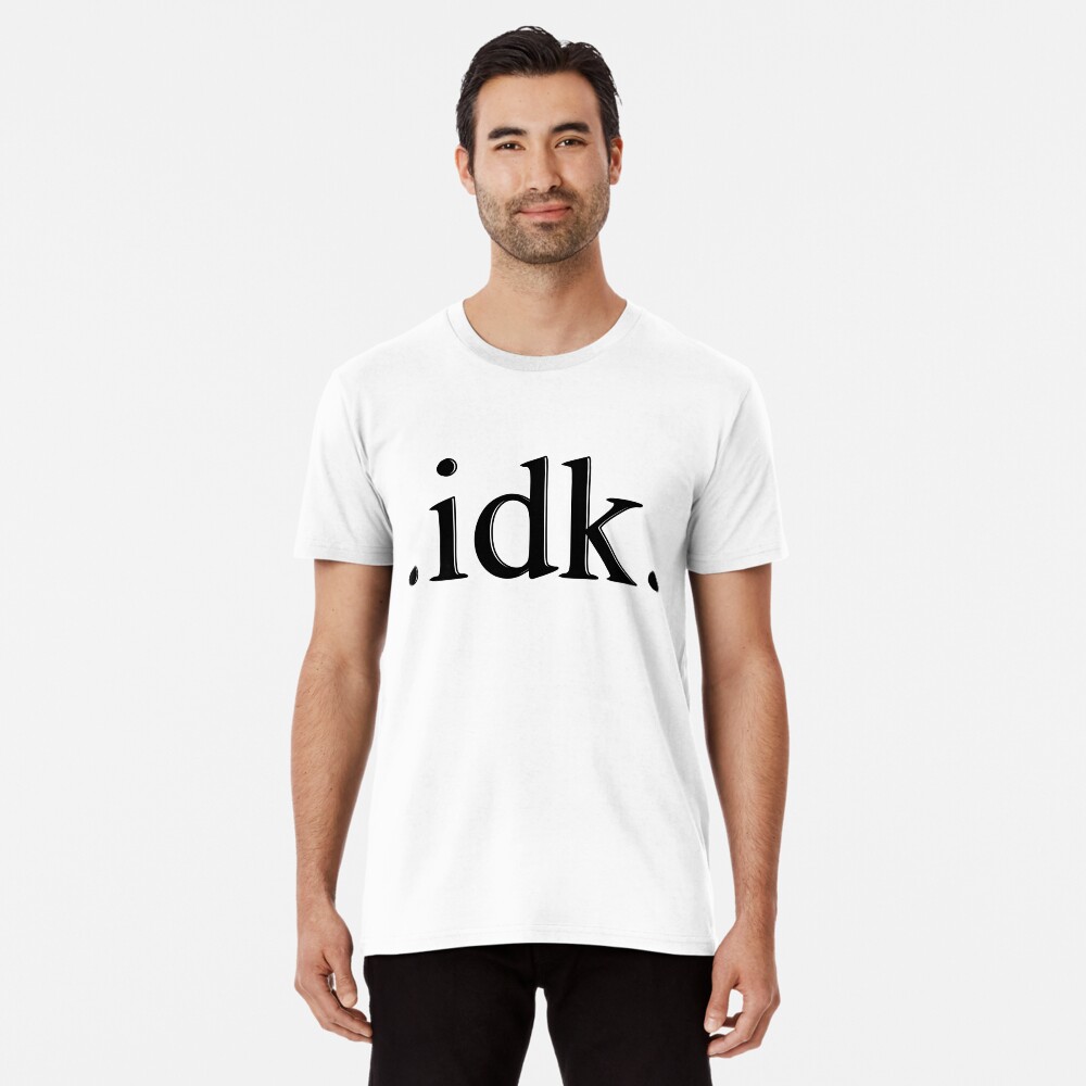 "IDK Rapper Logo" Poster by Kyül was here | Redbubble