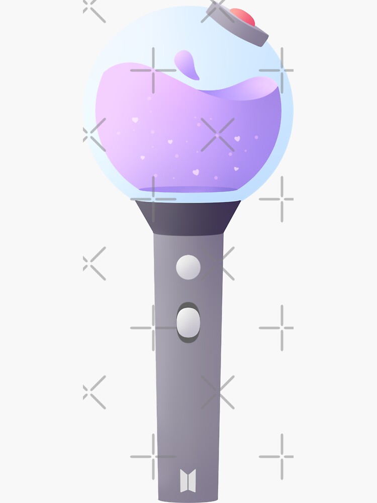 "purple army bomb" Sticker by dragonfruittea | Redbubble