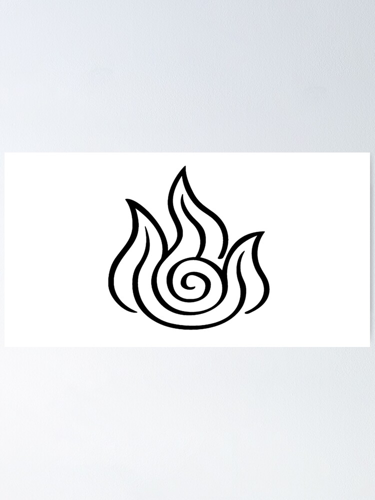 "Avatar The Last Airbender - Fire Nation" Poster for Sale by SedgeWren ...