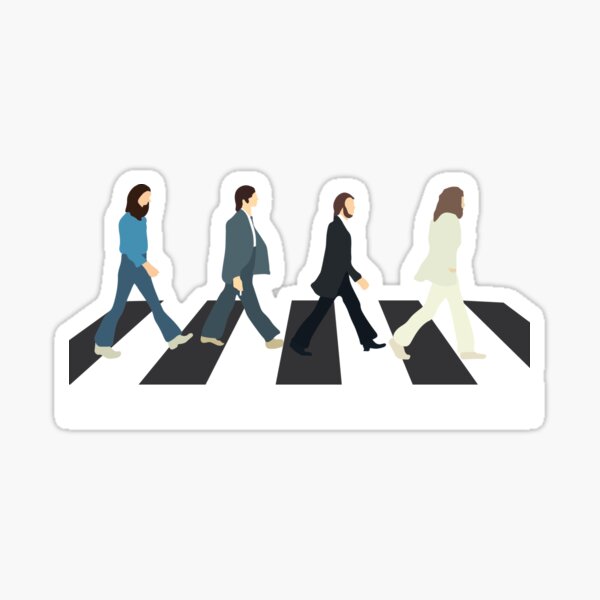 Abbey Road Stickers | Redbubble