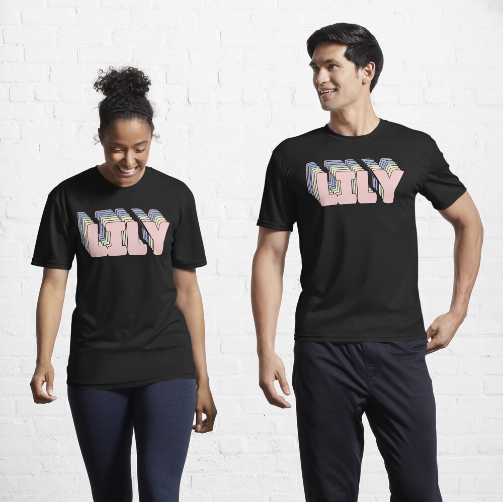 "Lily Name" Sticker for Sale by ashleymanheim | Redbubble