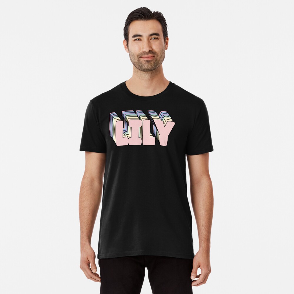 "Lily Name" Sticker for Sale by ashleymanheim | Redbubble