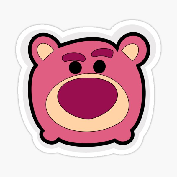 "Lotso" Sticker for Sale by Maggie Elias | Redbubble