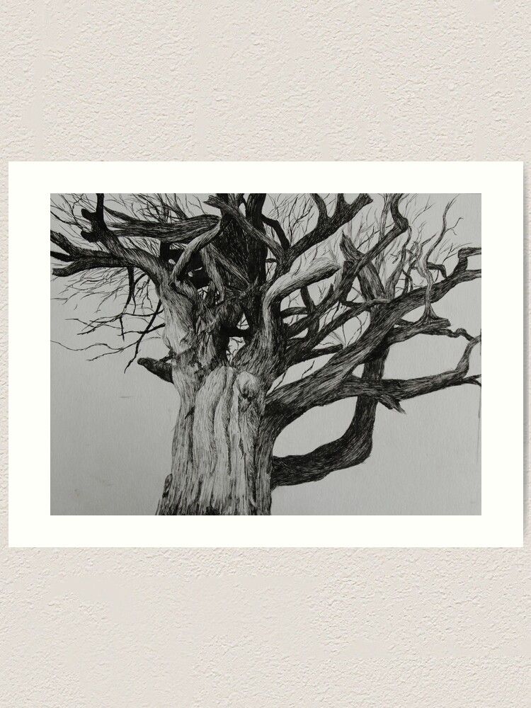"The fae tree" Art Print for Sale by Yackwabbit | Redbubble
