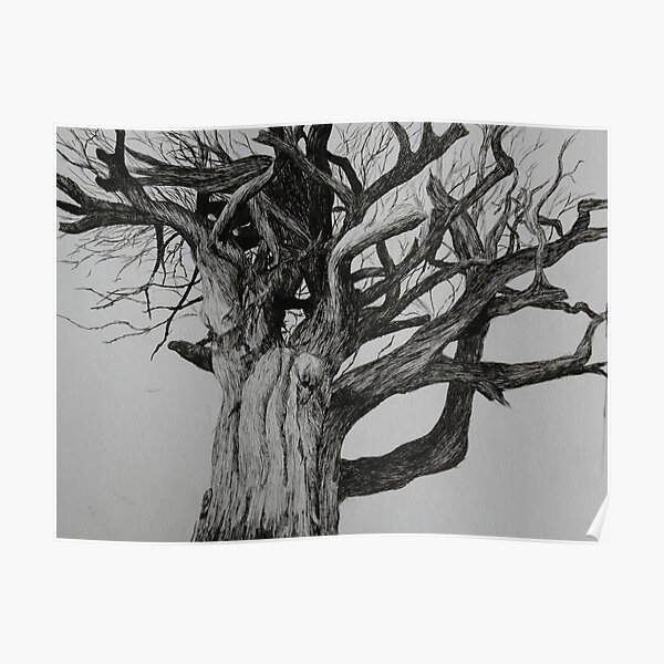 "The fae tree" Poster by Yackwabbit | Redbubble