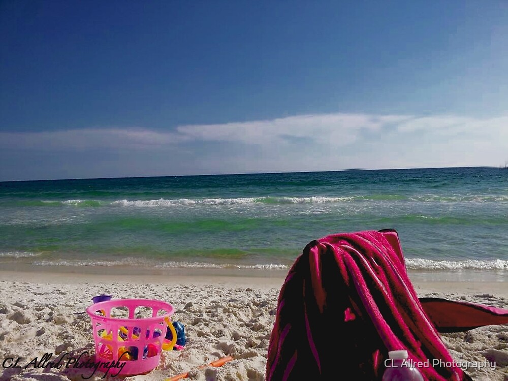 "A Day At The Beach" by CL Allred Photography | Redbubble