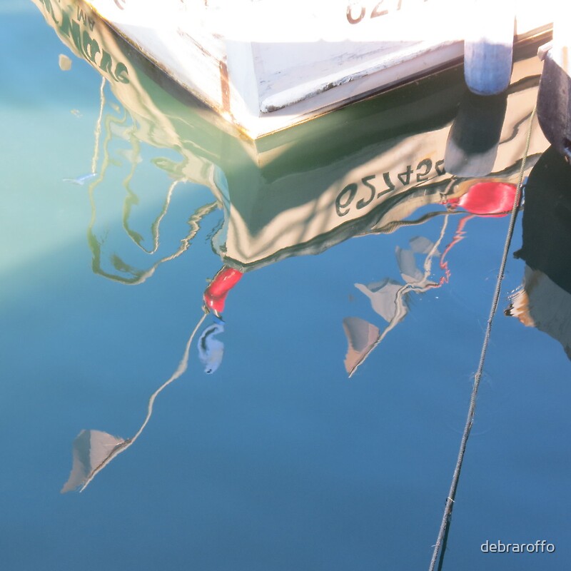 "Reflection ,Fishing boat." by debraroffo | Redbubble