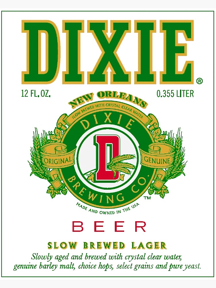 DIXIE BEER LOGO Premium Matte Vertical Poster sold by Quechua | SKU ...