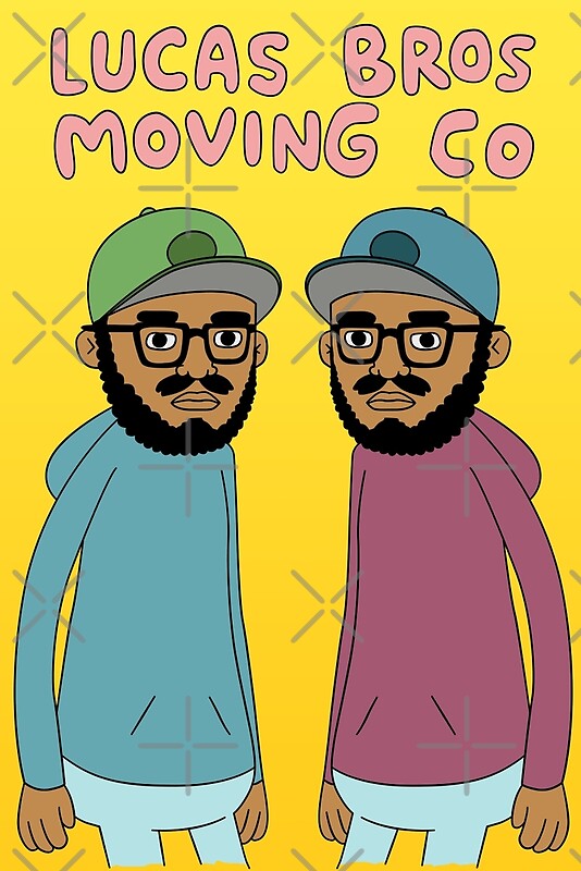"Lucas Bros Moving Co" by Wizz Kid | Redbubble