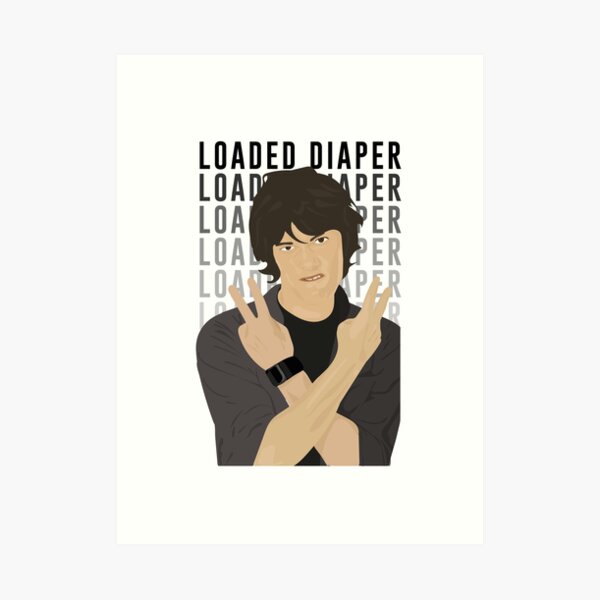 "Rodrick Heffley : Loaded Diaper" Art Print for Sale by SparrowLag ...
