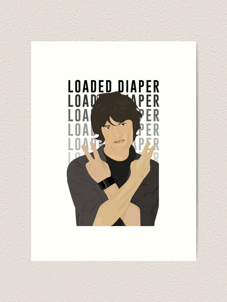 "Rodrick Heffley : Loaded Diaper" Art Print for Sale by SparrowLag ...