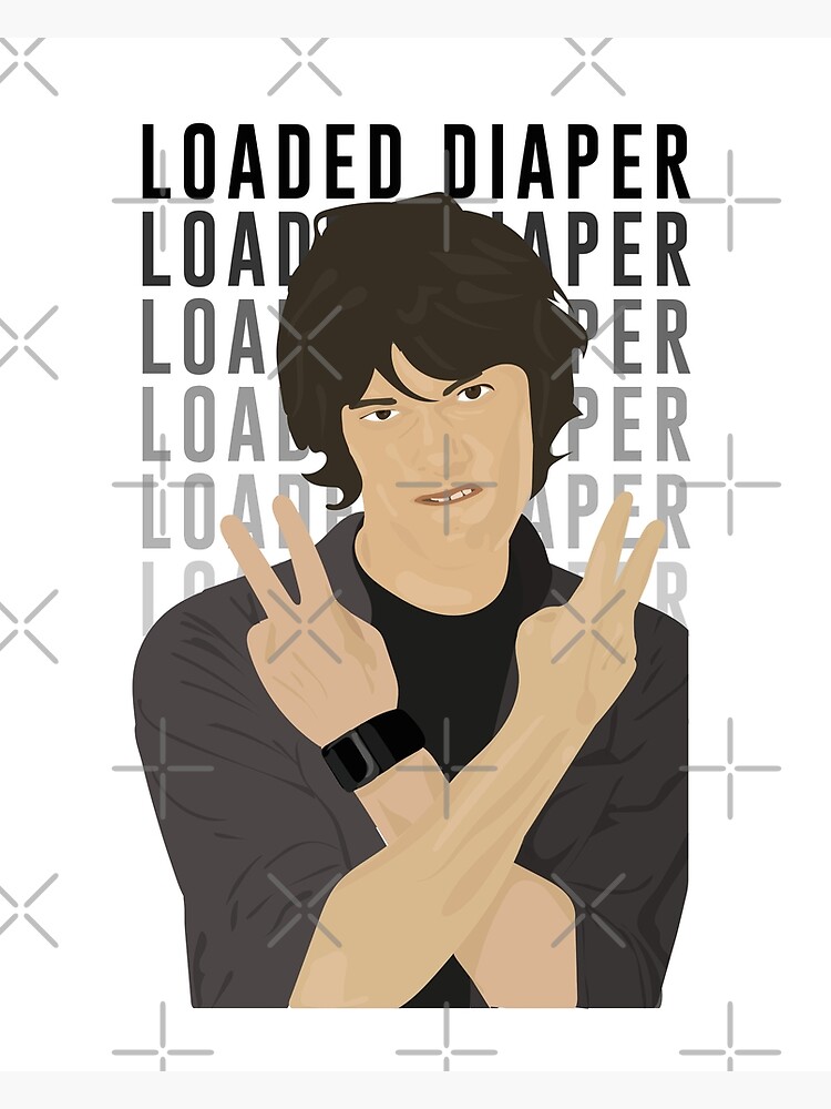 "Rodrick Heffley : Loaded Diaper" Art Print by SparrowLag | Redbubble