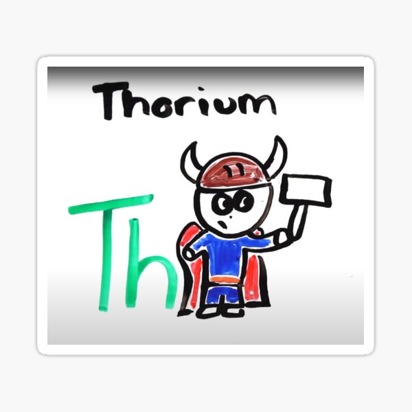 "Periodic Table 90th Element" Sticker for Sale by marie670 | Redbubble