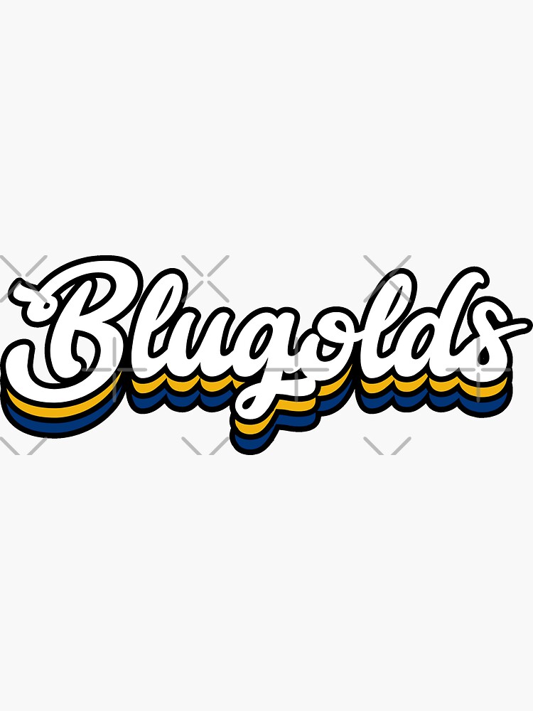 "Blugolds - University of Wisconsin-Eau Claire" Sticker for Sale by ...