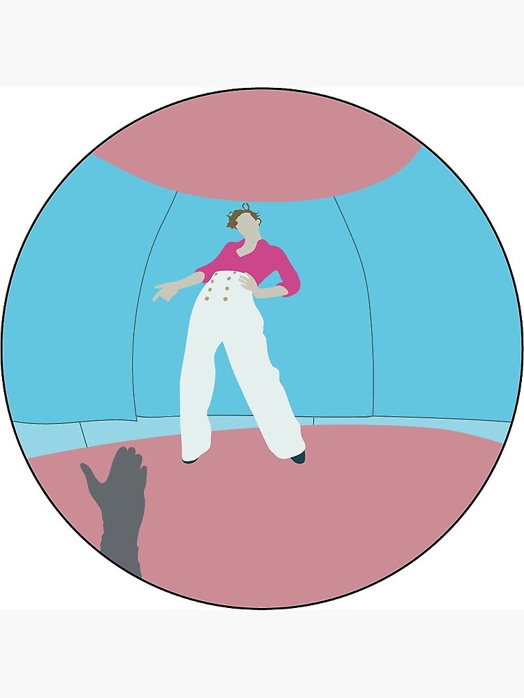 "Harry Styles Fine line album cover" Sticker by tpwkDeaira | Redbubble