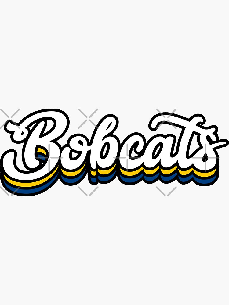 "Bobcats - Montana State University" Sticker for Sale by wuflestadj ...